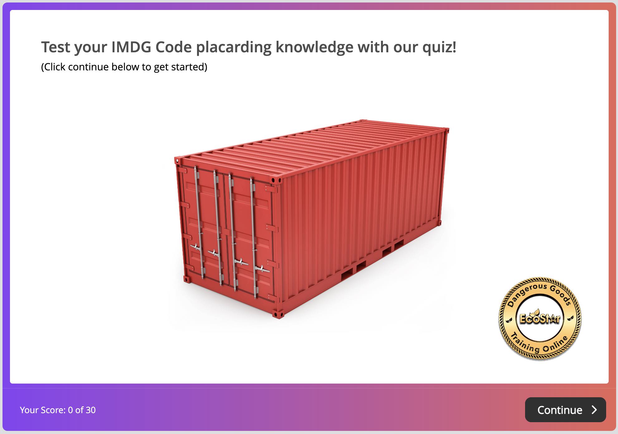 IMDG Code Placarding (Try our quiz!) – ★ EcoStar Blog